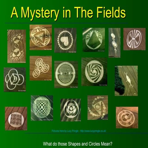 Crop Circles A Mystery In The Fields | PPT