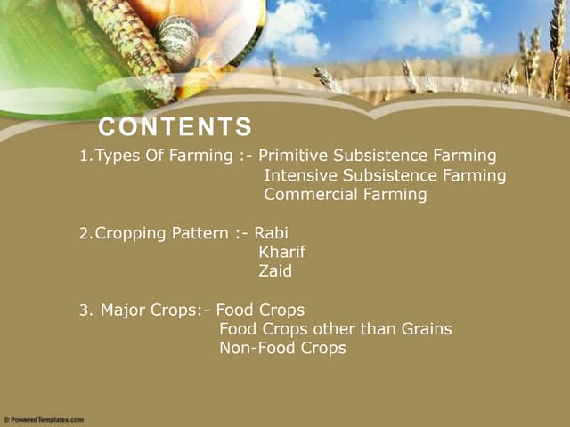 Subsistence farming- Definition, Characteristics & Types.pdf ...
