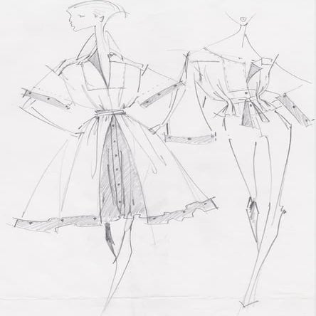 Croquis Sketches - Spring | PDF