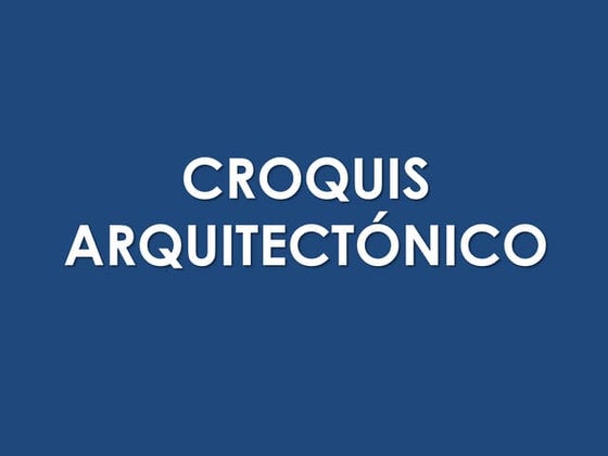 Croquis y plano | PPTX | Apartments | Real Estate