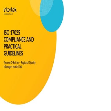 ISO/IEC 17025:2017 Required documentation | PDF