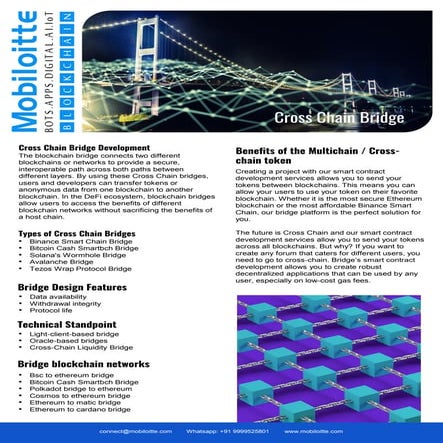 Cross Chain Bridges Development | PDF
