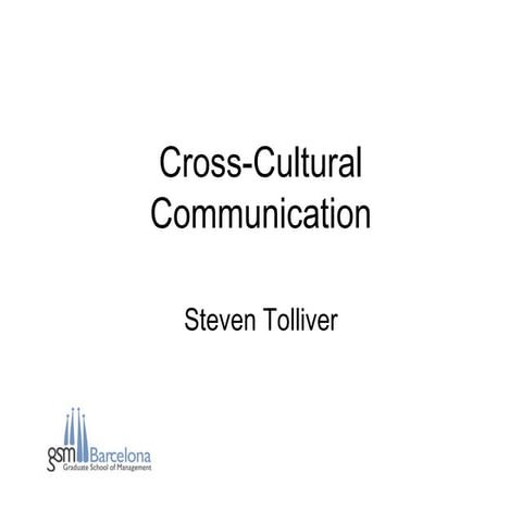 Cross cultural communication | PPT
