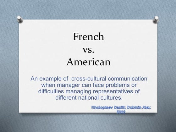 Cross Cultural Communication | PDF