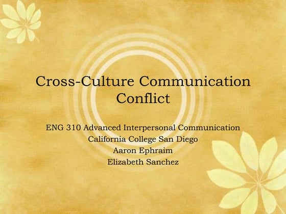 Cross cultural communication | PPT