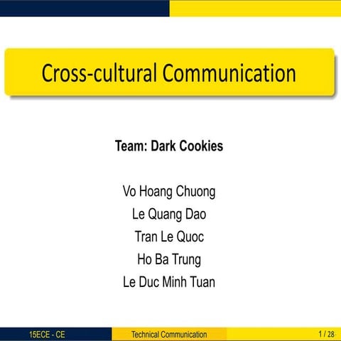 Cross culture communication | PPTX