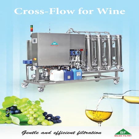 Crossflow filter for wine FCW - brochure (english) | PDF