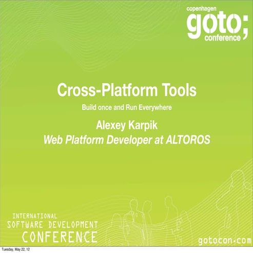 Cross-Platform Tools: Build Once and Run Everywhere | PDF | Web Design and HTML | Internet
