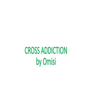 What is Addiction | PPTX