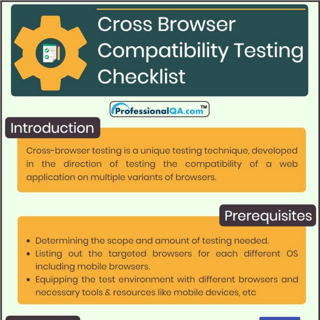 Cross Browser Compatibility Testing Checklist Pdf 1976
