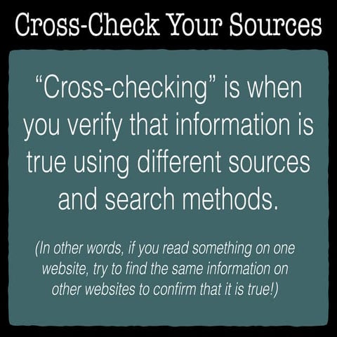 Cross-Checking Activity | PDF