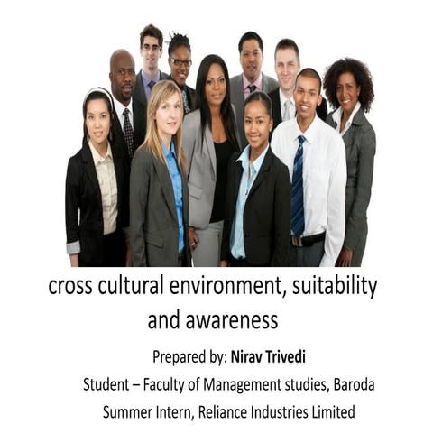 Working effectively Across Cultures Worksheets | PPT