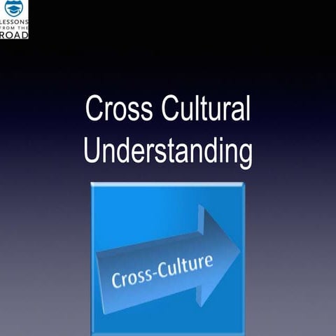 Cross Cultural Understanding In International Business | PPTX