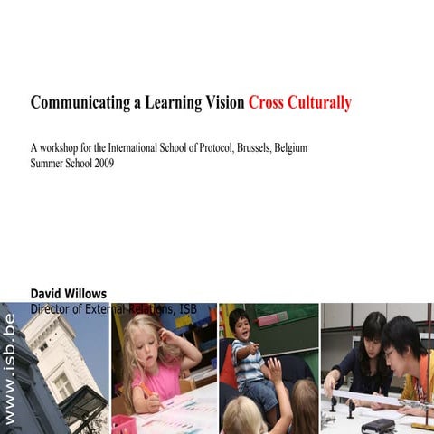 Communicating a learning vision cross-culturally | PPT