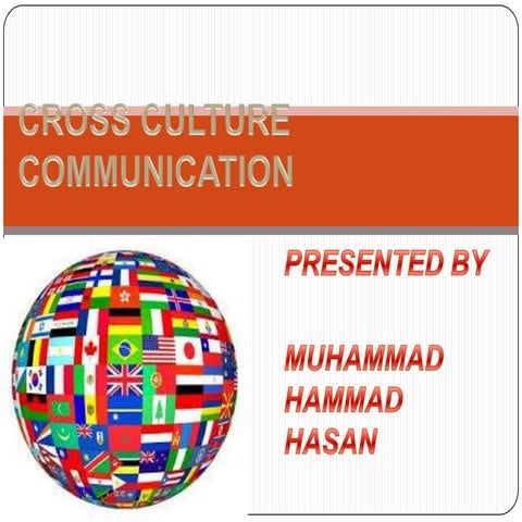 Cross culture communication | PPTX