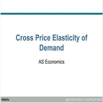 Cross Price Elasticity of Demand.pptx