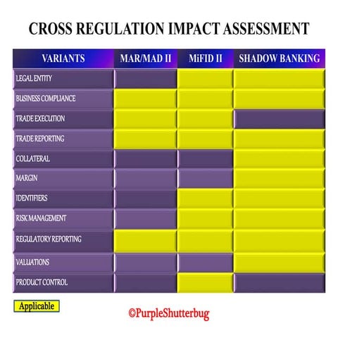 CROSS REGULATION IMPACT ASSESSMENT | PPT