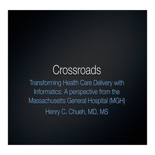 CrossRoads | PPT
