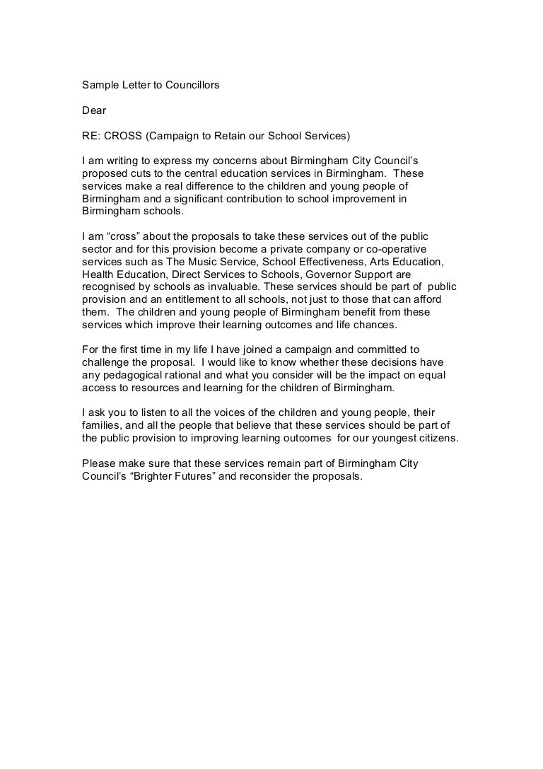 Cross Sample Letter To Councillor cross-sample-letter-to-councillor