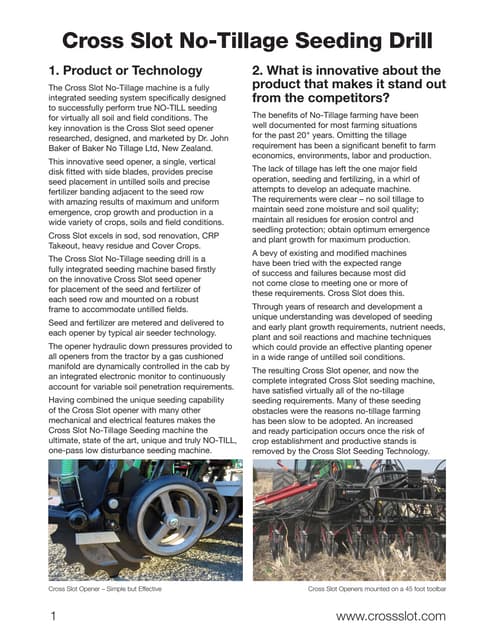 Furrow openers | PPT