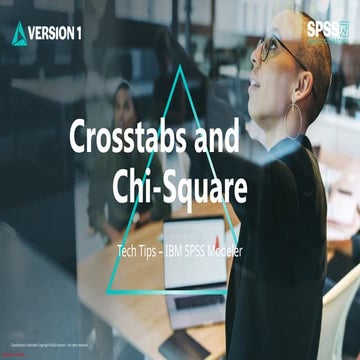 Crosstabs and Chi-square in IBM SPSS Modeler.pptx