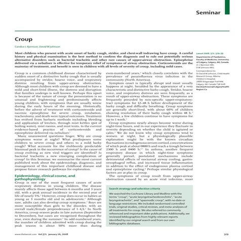 CROUP | PPTX