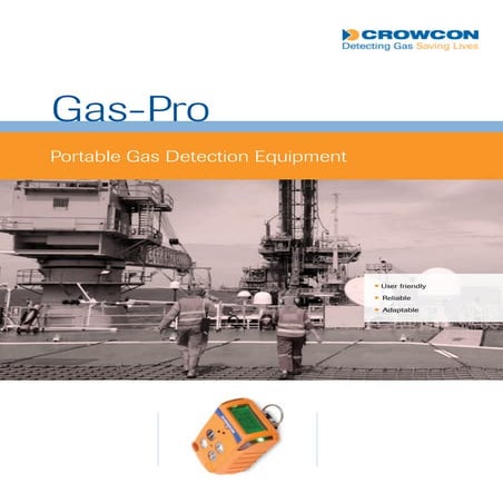 Crowcon Gas-Pro PID Portable Gas Detector | PDF