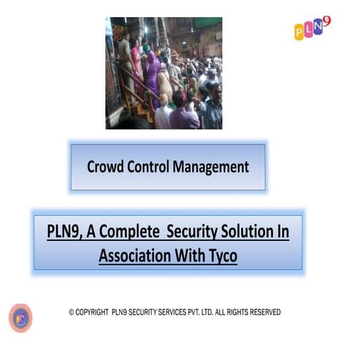 Crowd Control Management Pptx