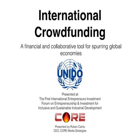 Crowdfunding 2015 UNIDO Conference | PDF