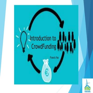 Introduction to CrowdFunding | PPTX