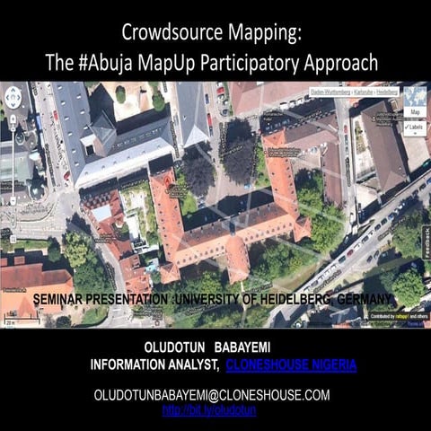 Crowdsource mapping participatory_approach | PPT