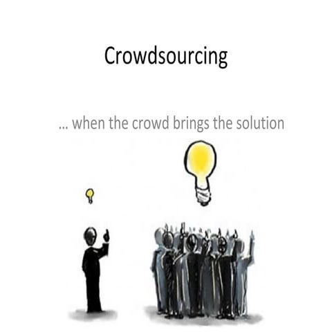 Crowdsourcing | PPT