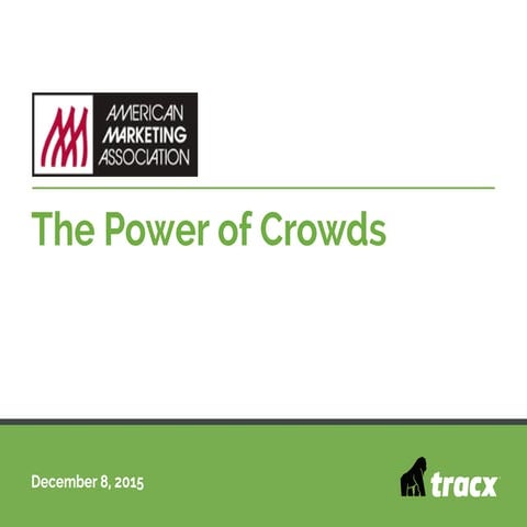 The Power of Crowds | PDF