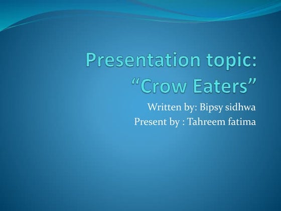 The Right Word by Imtiaz Dharker | PPT