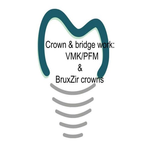 Crown and bridge vmk and bruxir work presentation | PPT