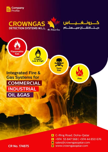 Crowngas detection system trading and contracting