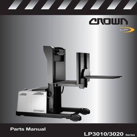 Crown wp2300 s series pallet truck parts catalogue manual | PDF