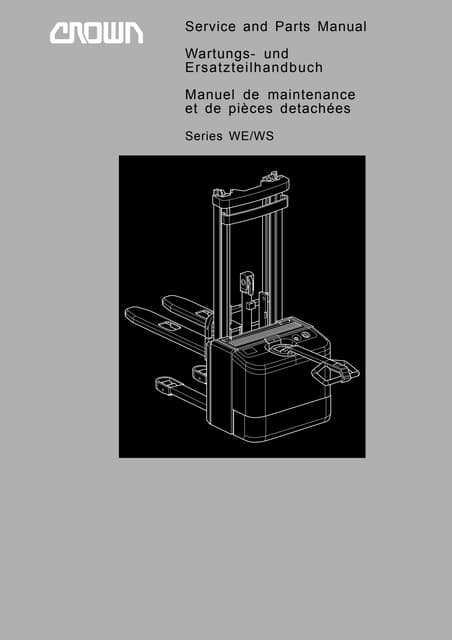 Crown sx3000 series forklift service repair manual | PDF
