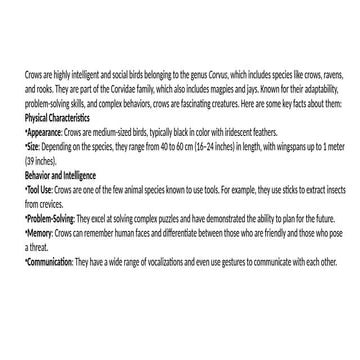 Crows_ Intelligent Birds with a Fascinating History and Culture.pdf