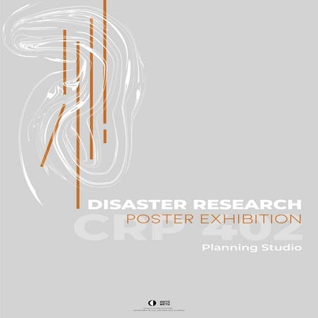 Planning Studio VIII - Disaster Research Digital Exhibition Catalogue | PDF