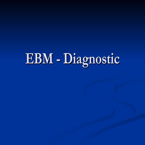 Crp5.5 ebm-diagnosis | PPT