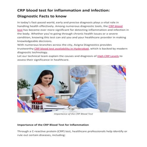 CRP blood test for inflammation and infection.pdf