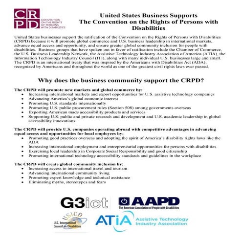 The Business case of the UN CRPD | PDF