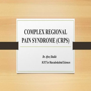 CRPS | PPTX