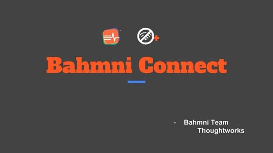 Bahmni | PPTX