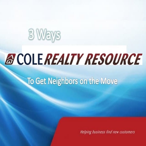 Cole X-Dates Boot Camp | PPT