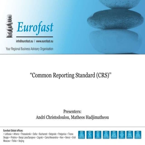 Common Reporting Standard (CRS) | PPTX