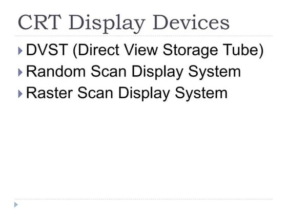 Random scan displays and raster scan displays | PPTX | Graphics Software | Computer Software and ...