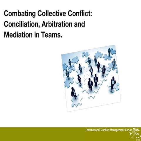 Combating Collective Conflict | PPT | Human Resources | Business