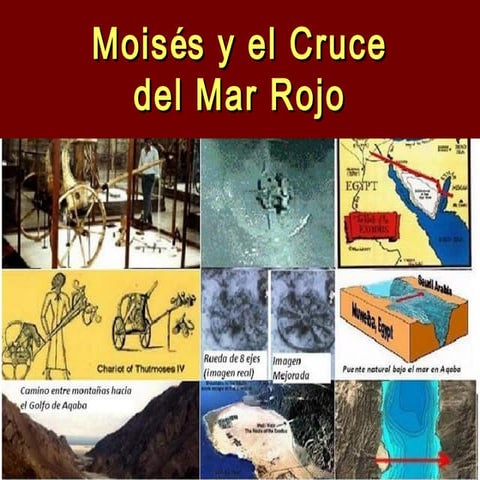 Cruce del Mar Rojo. Descubrimientos de Ron Wyatt. | PPT